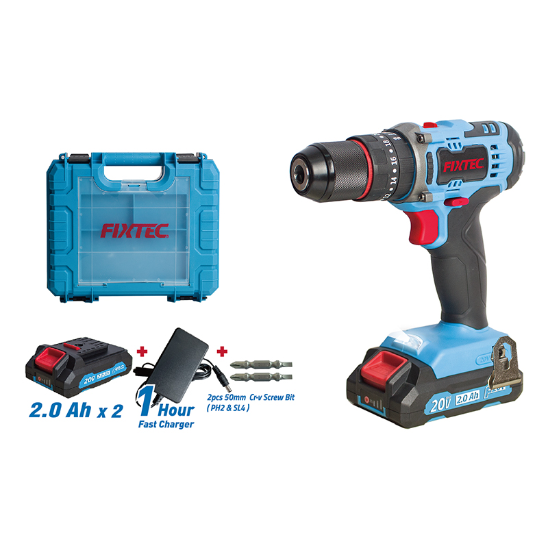 FIXTEC 20V High Torque Impact Drill
