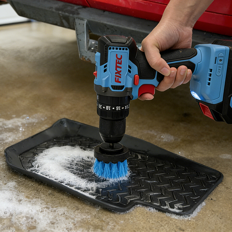 FIXTEC 3 Pcs Medium Bristle Brush Set